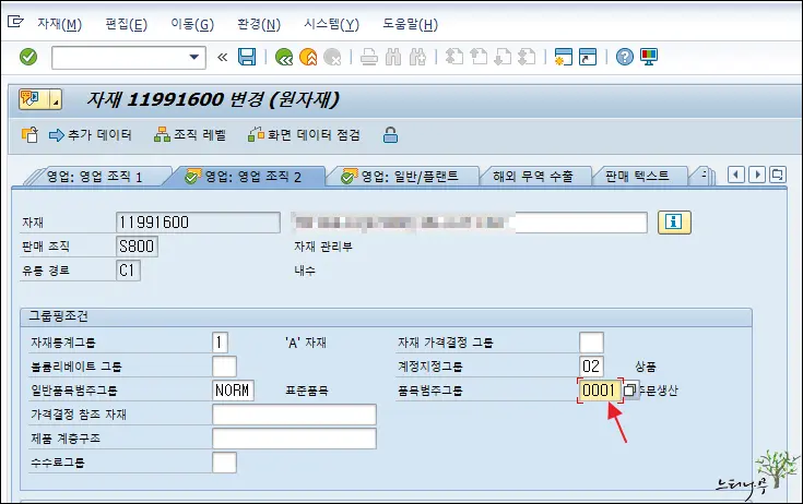 SAP 품목범주는 가용하지 않습니다(No item category available) 해결 방법 2가지